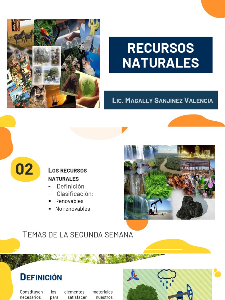 Recursos Naturales: Clasificación y Uso | PDF | Energía renovable | Minería