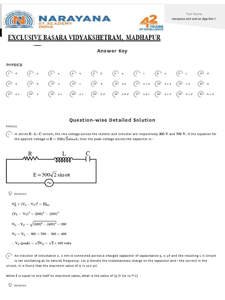 Emi and Ac Dpp-Keys Set 1 | PDF | Inductance | Inductor