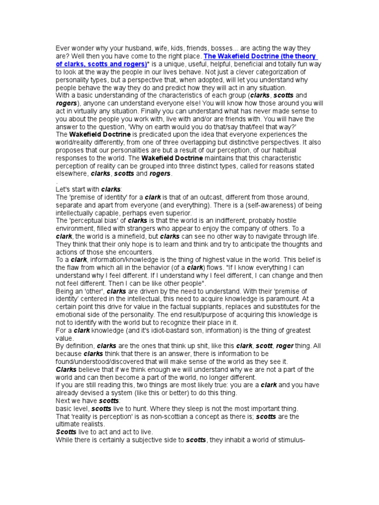 Understanding Human Behavior | PDF | Personality Type | Perception