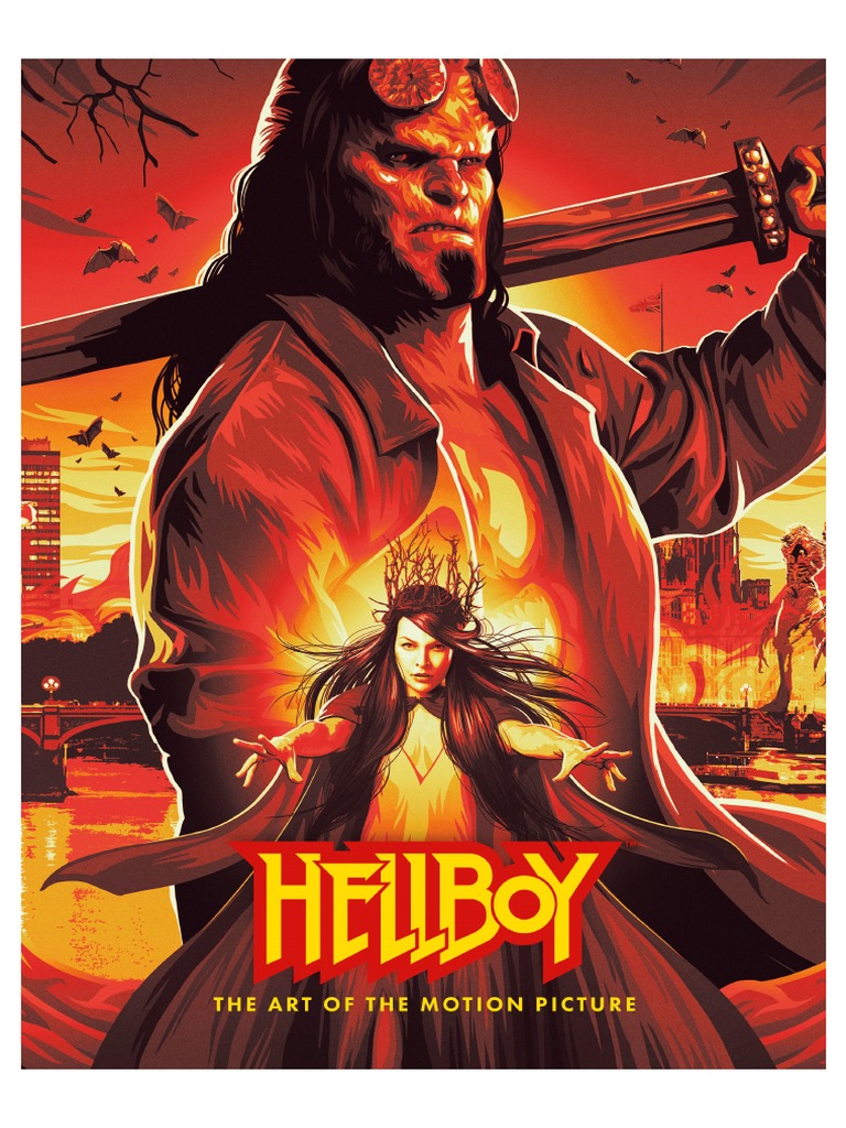 Hellboy - The Art of The Motion Picture-000 | PDF