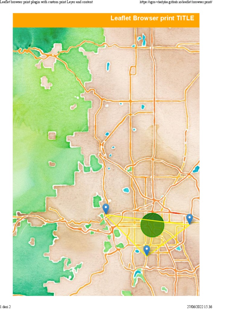 Leaflet Browser Print TITLE | PDF