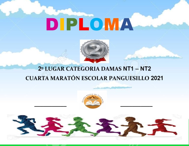 Diploma Damas 2 Lugar NT1 NT2 | PDF