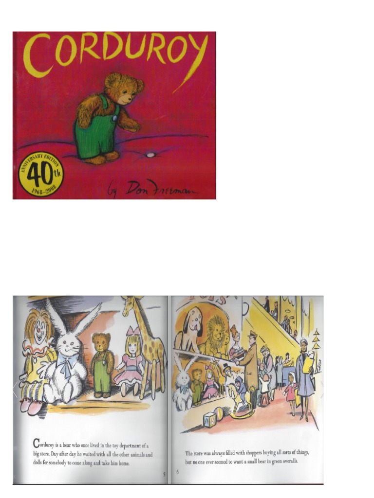 Corduroy by Free Man | PDF