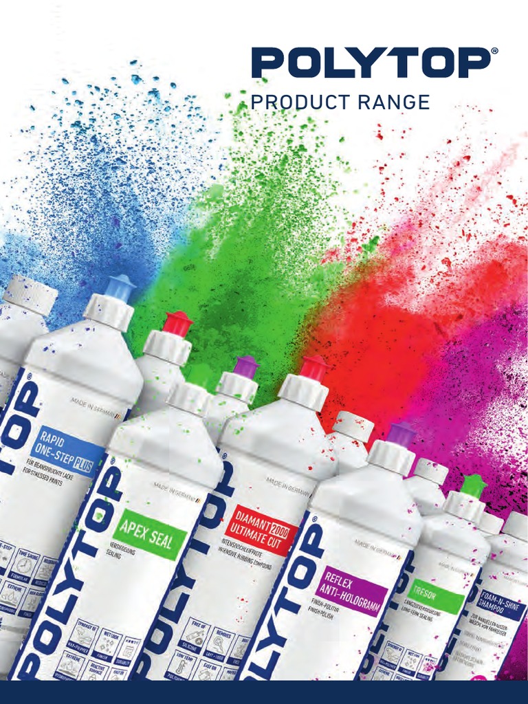 POLYTOP Product Range 2021 | PDF | Abrasive | Paint
