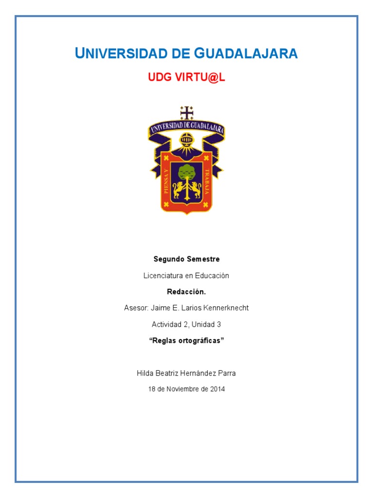 Act2 U3 Ortografía RE | PDF | Creatividad | Ciencia cognitiva