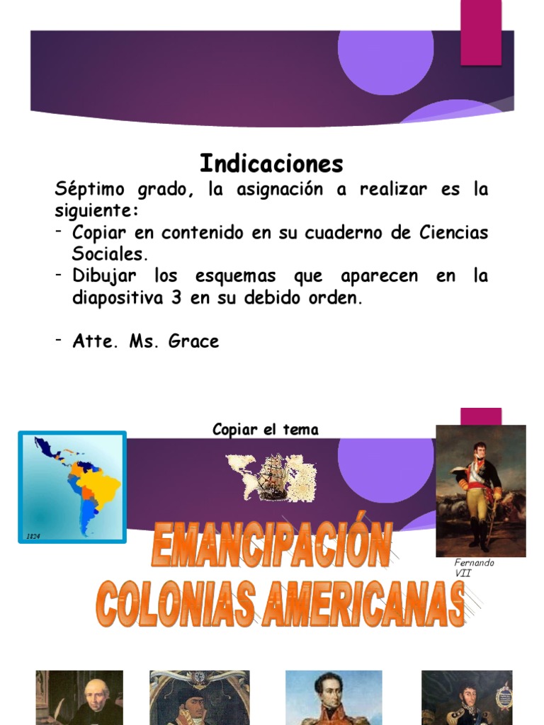 Periodo de Independencia | PDF | Centroamérica | Nicaragua