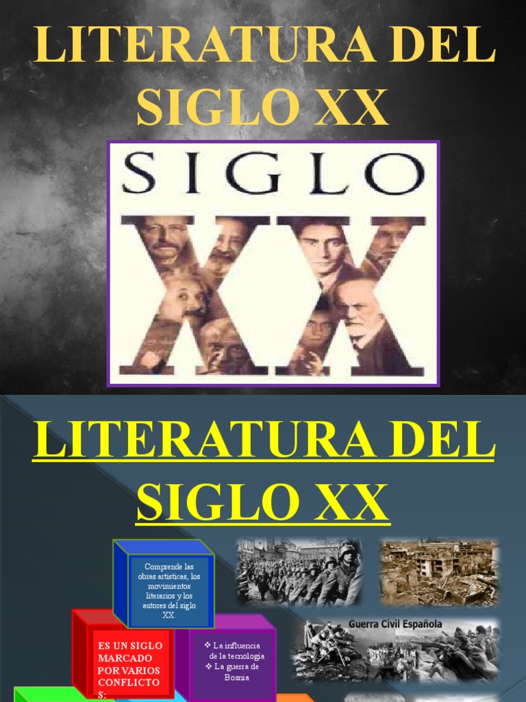 Literatura del Siglo XX: Movimientos y Obras | PDF | Vanguardia | Las artes