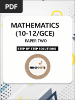 G12 Ecz Mathematics 2020 Paper 2 Marking Scheme | PDF | Mathematics ...