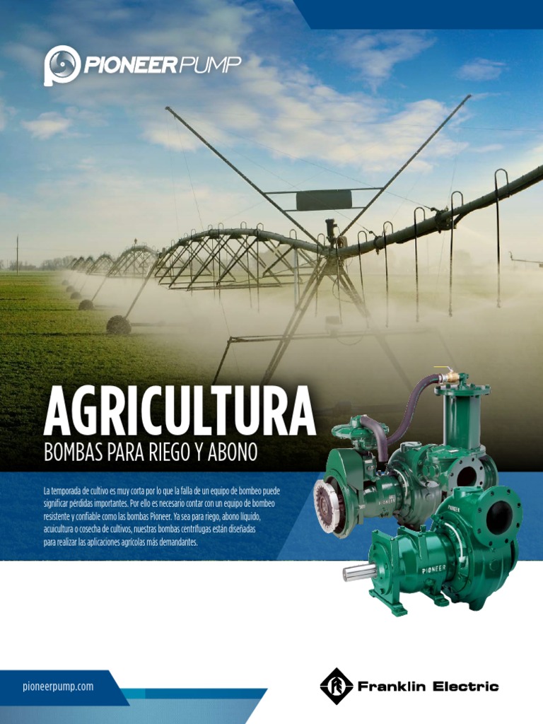 M5086sp Pioneer Agriculture Brochure | PDF | Rodamiento (Mecánico) | Acero