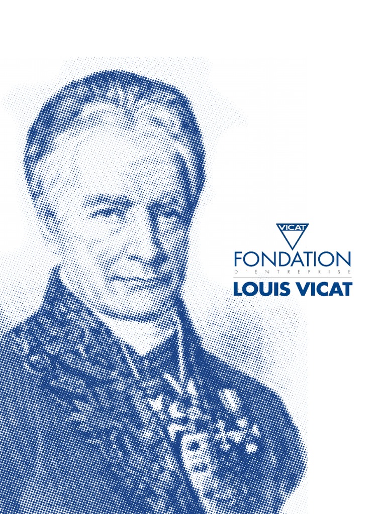 Plaquette Fondation Louis Vicat | PDF | Béton | Ciment