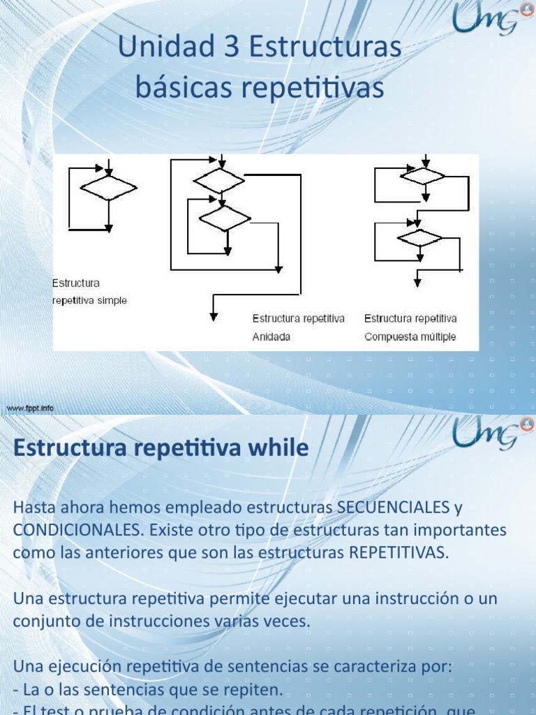 Estructuras Basicas Repetitivas | PDF | Programa de computadora ...