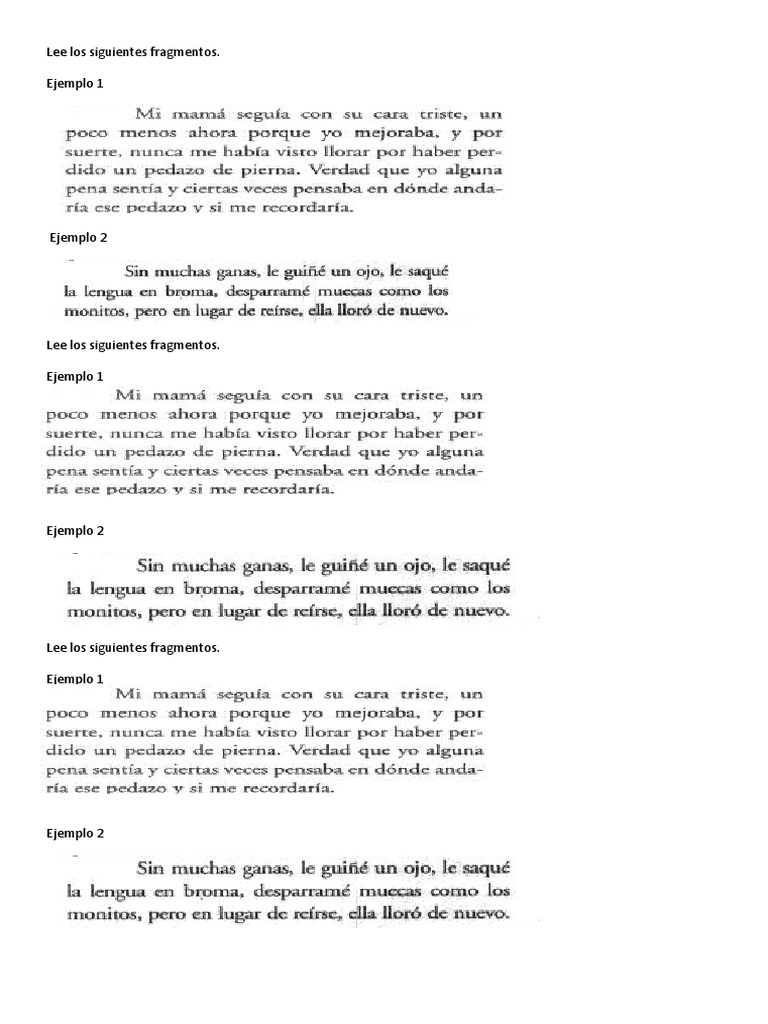 Ejercicios de Pretérito para Quinto Grado | PDF | Estudios de idiomas ...