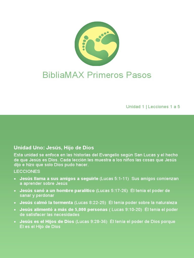 Primeros Pasos 1 - A4 - Es | PDF | Jesús | Oración