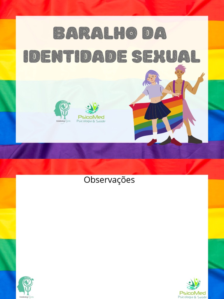 Orientação Sexual E Identidade De Gênero Pdf Identidade De Gênero 7710