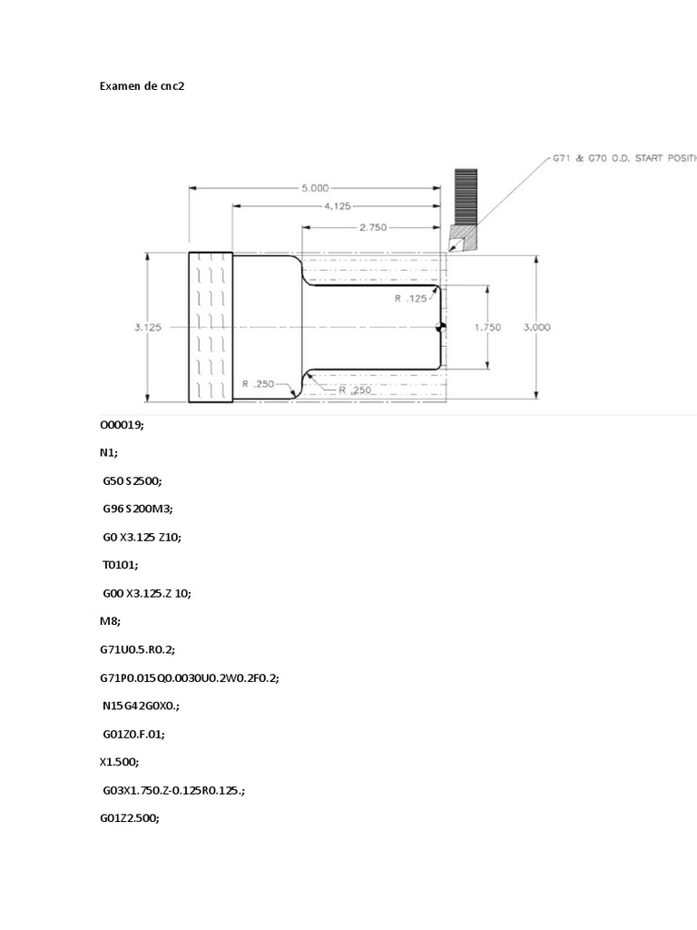 Examen de cnc2 | PDF