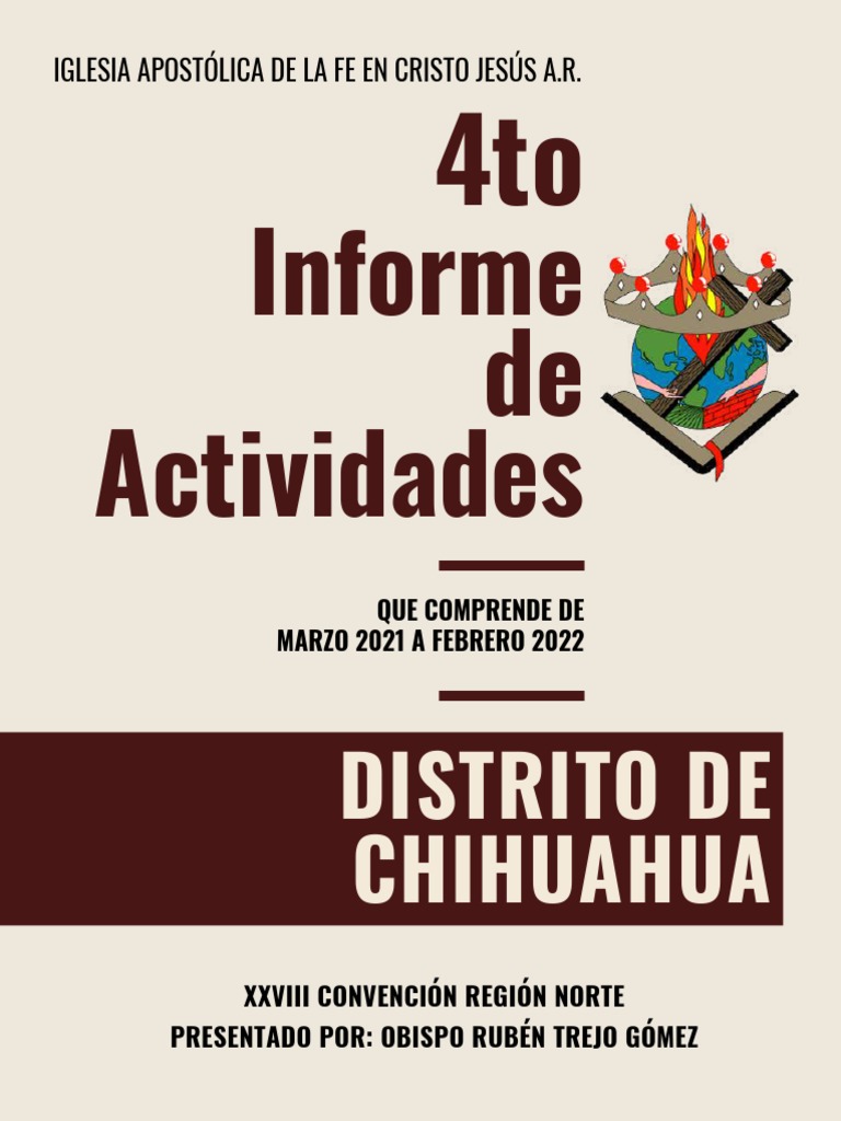 4to Informe Obispo Supervisor (6) - Comprimido | PDF | obispo | Cristo (título)