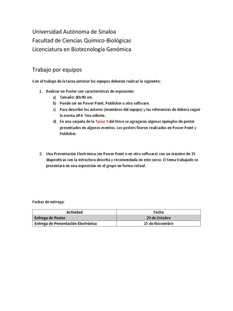 Trabajo para LBG Biotecnologia - 3 | PDF