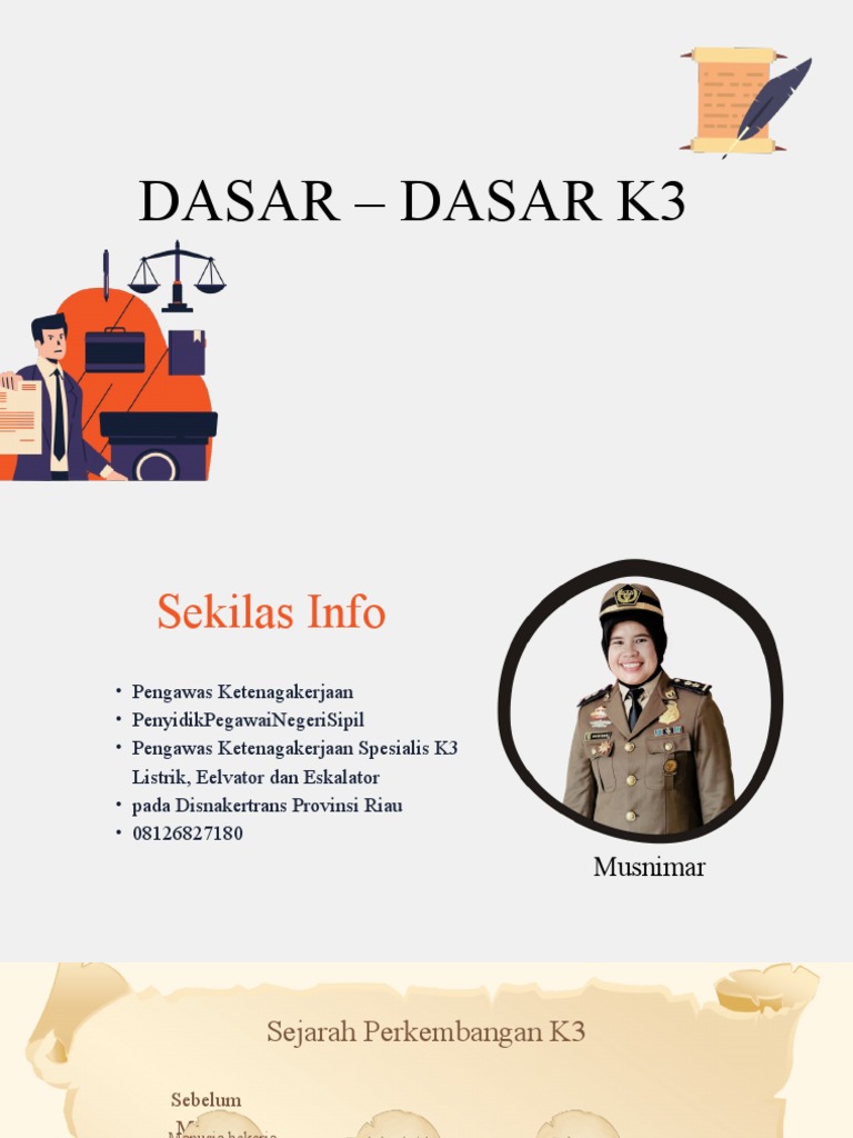 Dasar Dasar K3 - 2022 | PDF