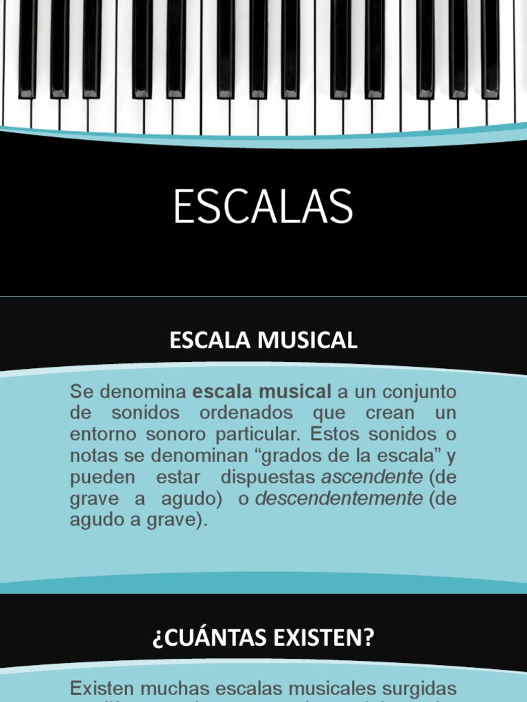 ESCALAS | PDF