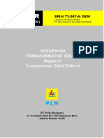 SPLN S5.007 - 2023 Pola Operasi GI | PDF