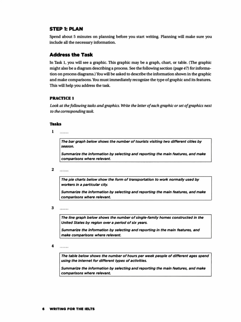 Barron's Writing For The IELTS | PDF | Pie Chart | Chart
