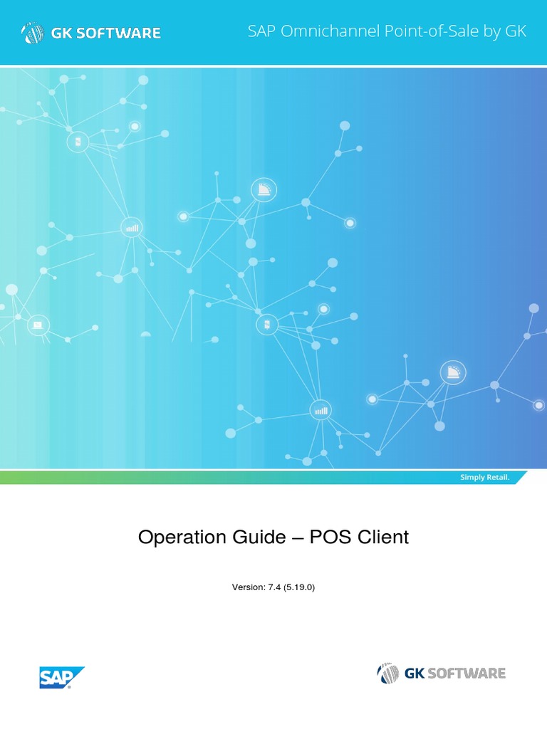 Operation Guide - POS Client - 7.4 (5.19.0) - en | PDF | Point Of Sale ...