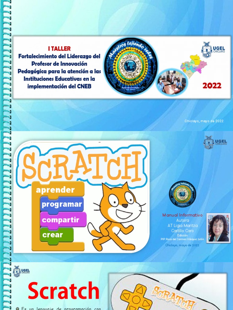Manual de Scratch para Educación | PDF | Scratch (lenguaje de ...