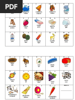 Nombres y objetos del abecedario | PDF
