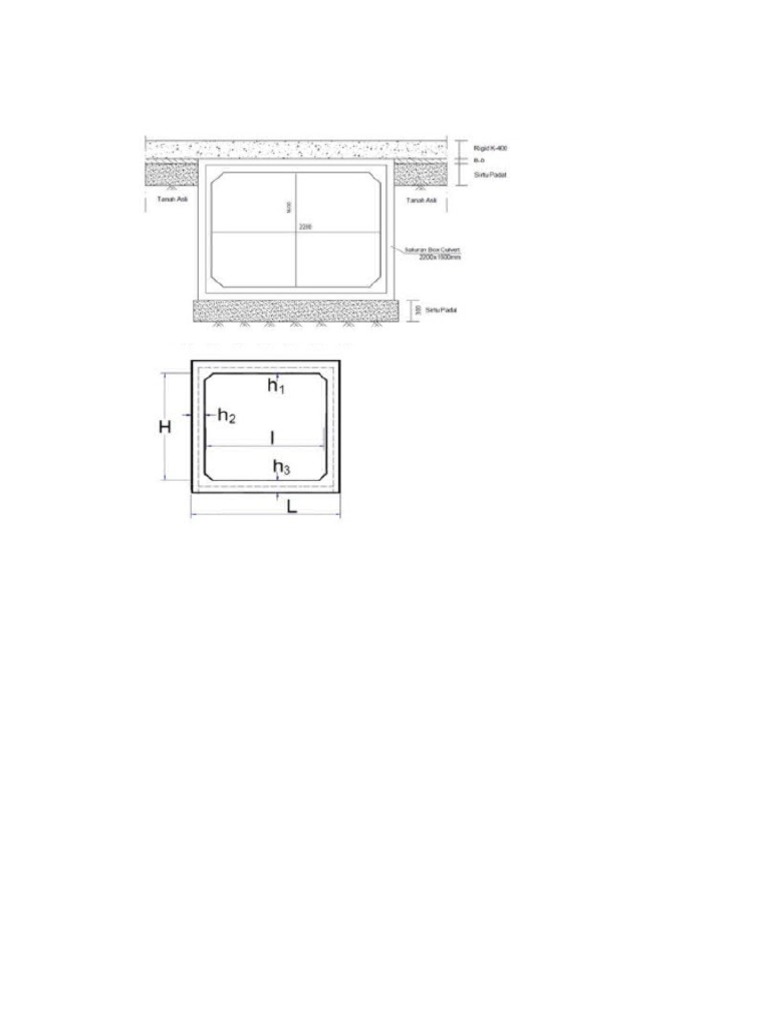 Perhitungan Box Culvert | PDF