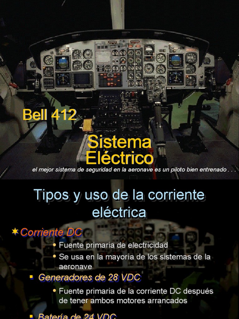 Bell 412 | PDF | Ingenieria Eléctrica | Bienes manufacturados