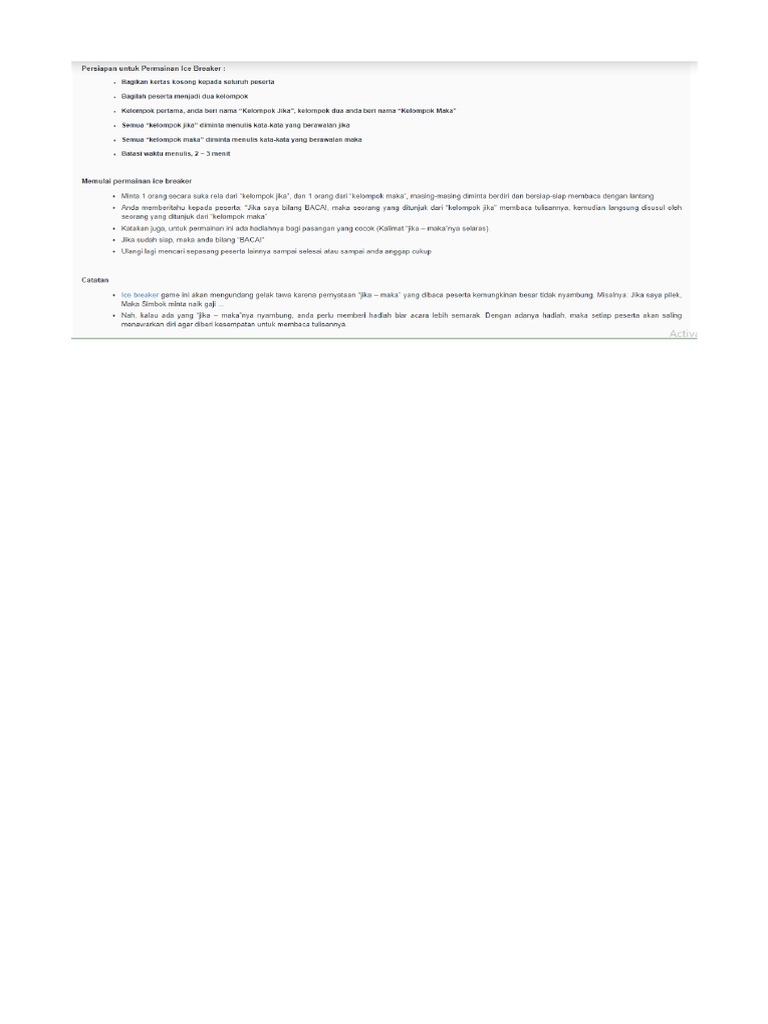 ICE BREAKER | PDF