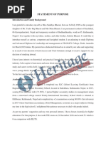 RMIT Statement of Purpose For SSVF Assessment 1 | PDF | Academic Degree ...