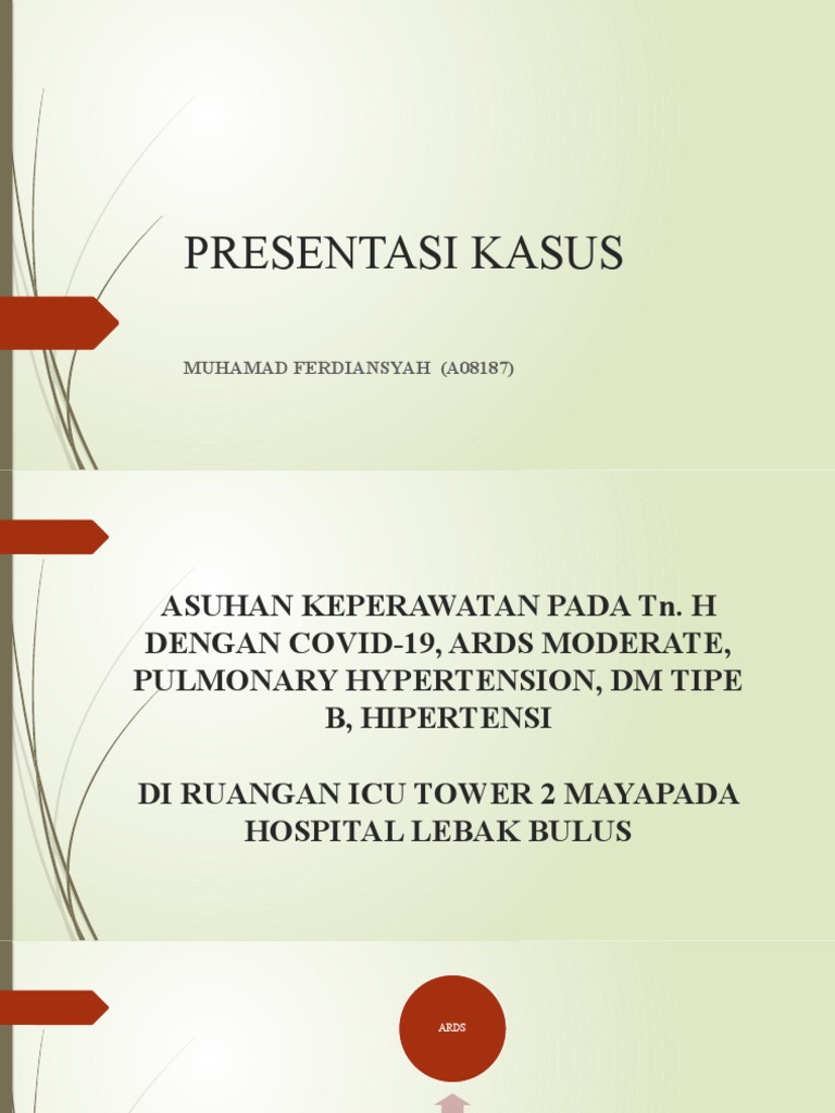 Presentasi Kasus | PDF
