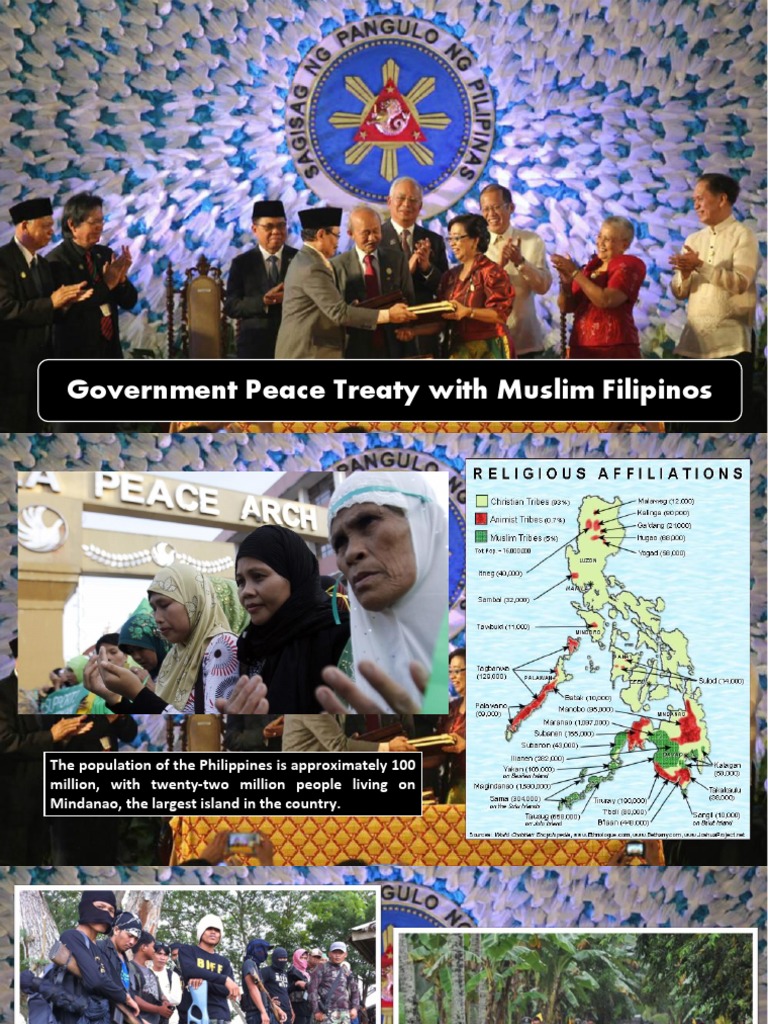 Government Peace Treaty With Muslim Filipinos | PDF | International Security | International ...