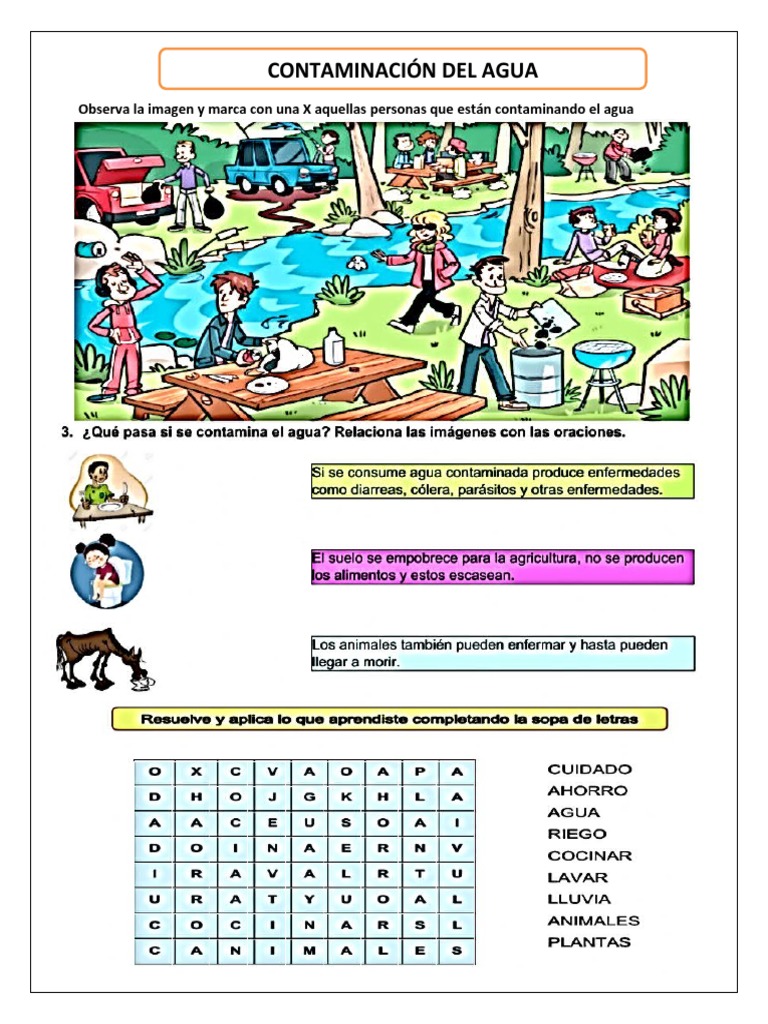 Ciencia y Tecnología Contaminación y Cuidados Del Agua | PDF