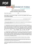 Dry Needling Sample Consent Form Template | PDF | Injury | Health Sciences