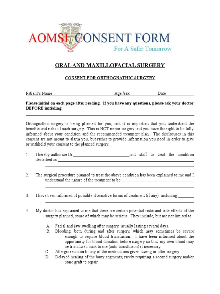 2.orthognathic Surgery - Lower Jaw | PDF | Surgery | Birth Control