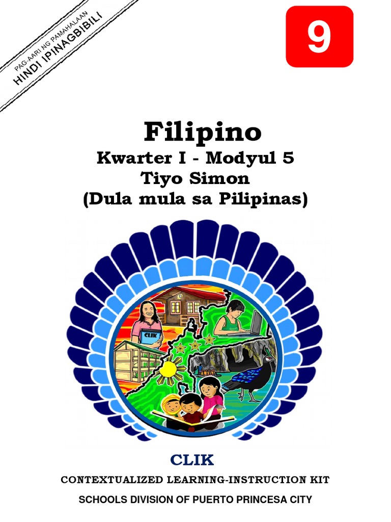 Filipino9 q1 Mod5 Tiyo Simon Dula Mula Sa Pilipinas v3 | PDF