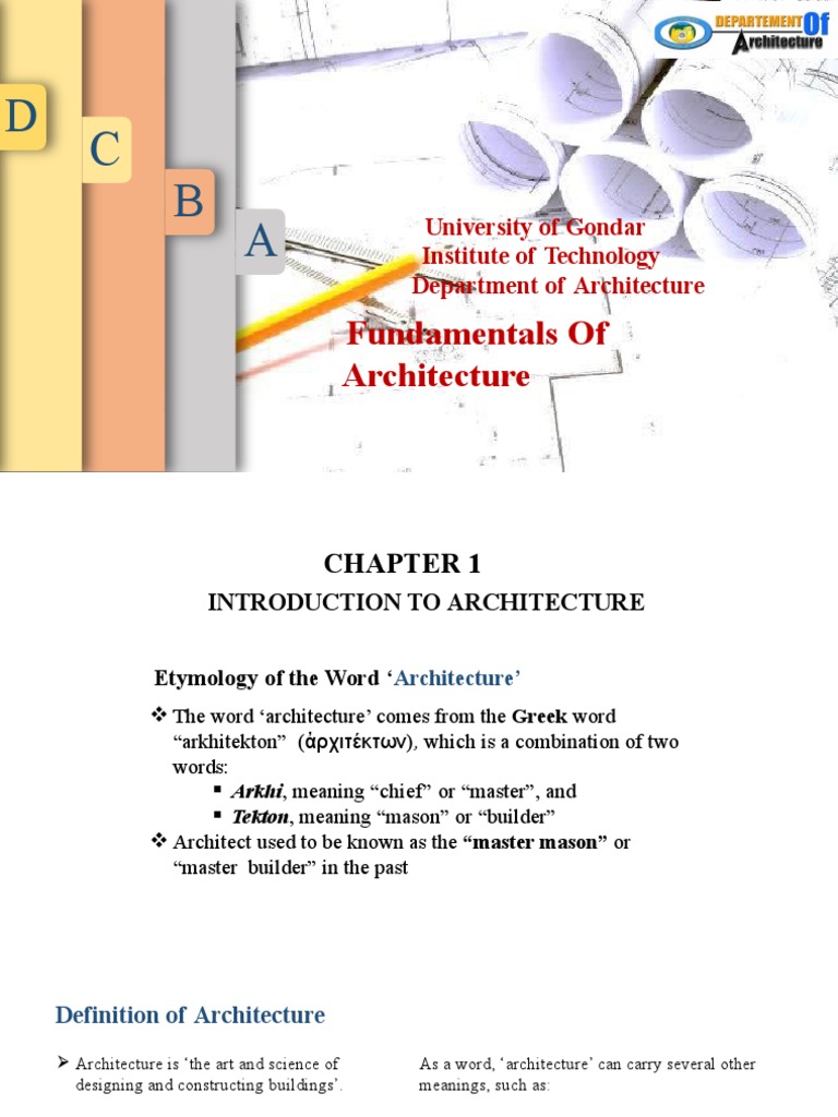 Fundamentals of Architecture Lecture | PDF | Color | Shape