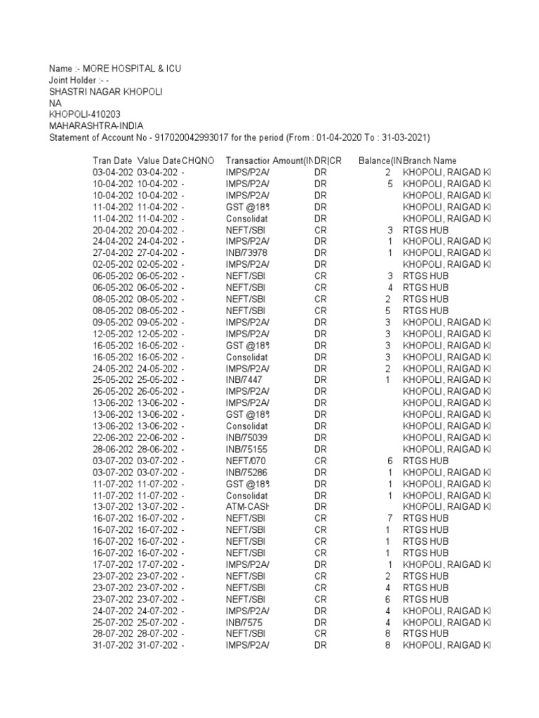 917020042993017 | PDF | Banks | Debit Card