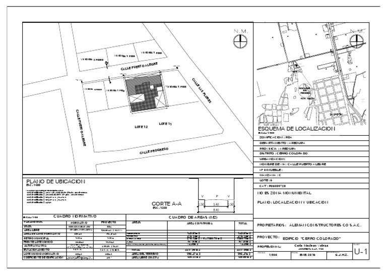 Plano de Ubicacion Ejemplo | PDF
