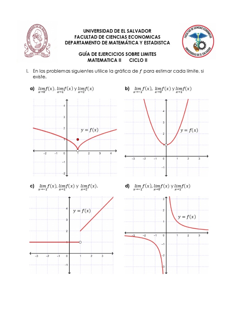 Mate 2 Guía 1 Unidad 1 | PDF | Función (Matemáticas) | Matemática Elemental
