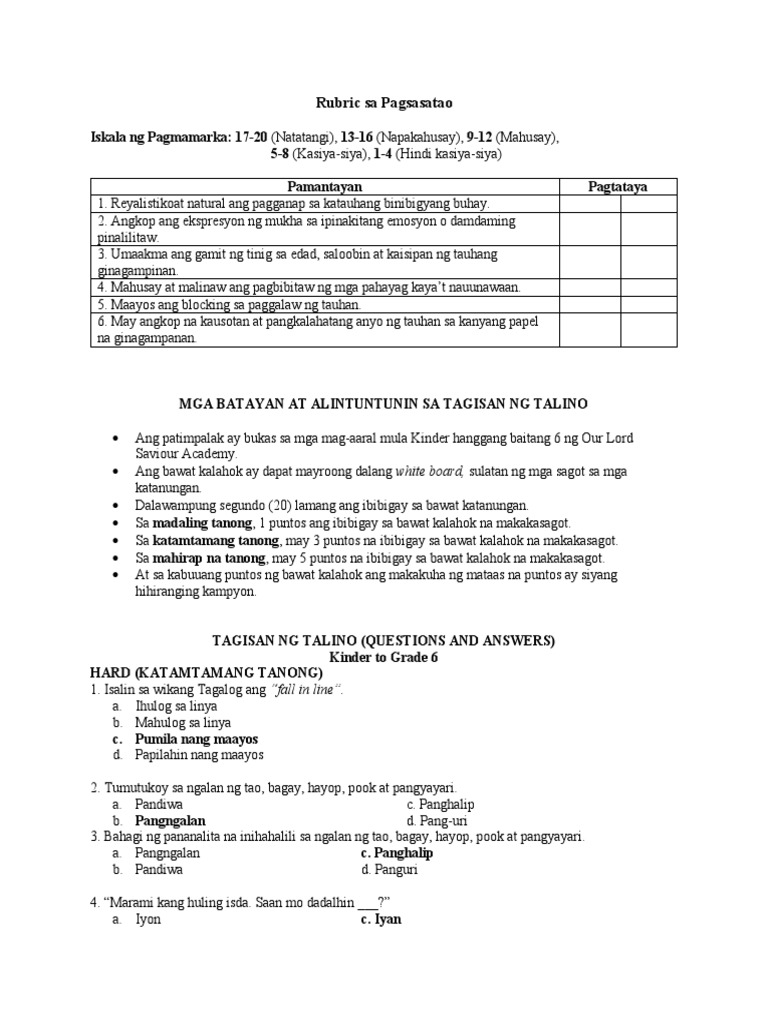 Buwan NG Wika | PDF