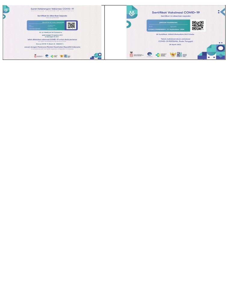Kartu Vaksin Pdf