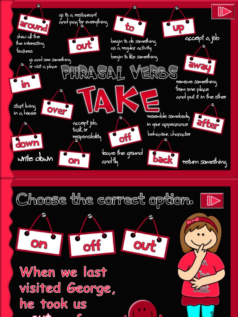 Phrasal Verbs Take | PDF