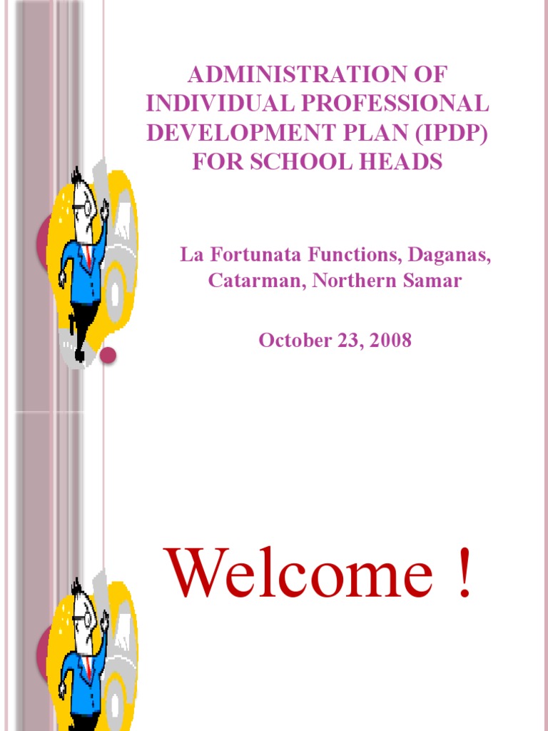 Administration of Individual Professional Development Plan (IPDP | PDF ...