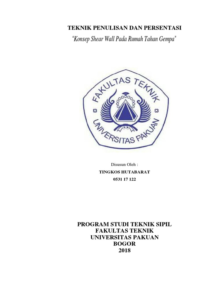 Teknik Penulisan Dan Persentasi | PDF