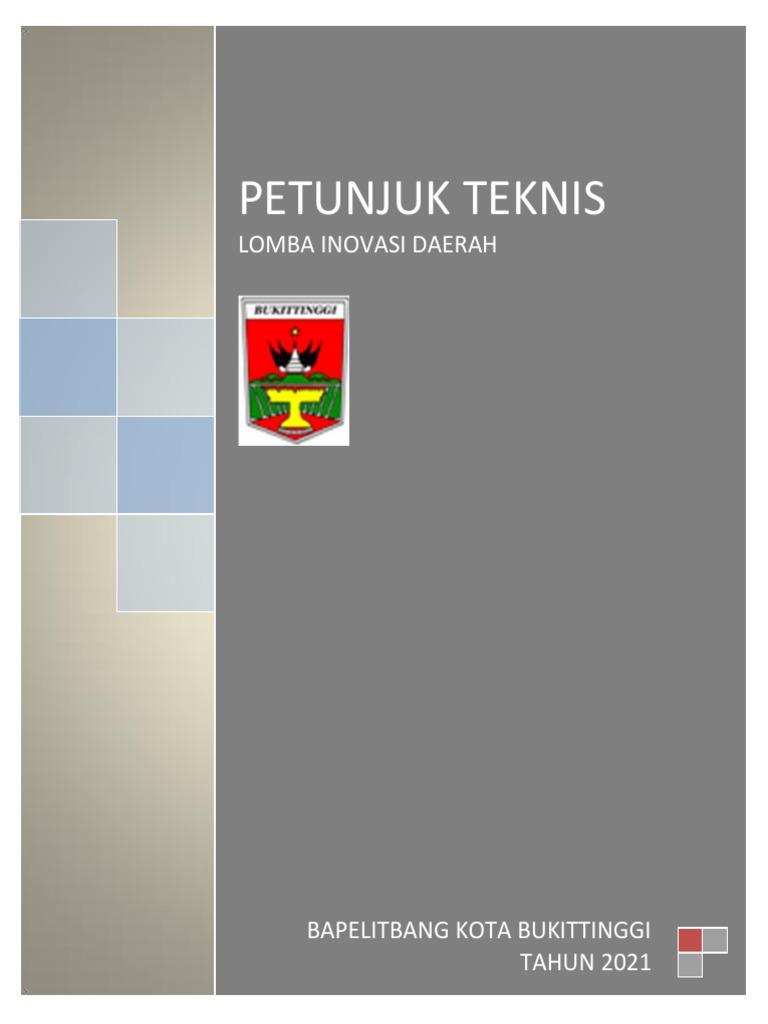 Juknis Lomba Inovasi 2021 | PDF