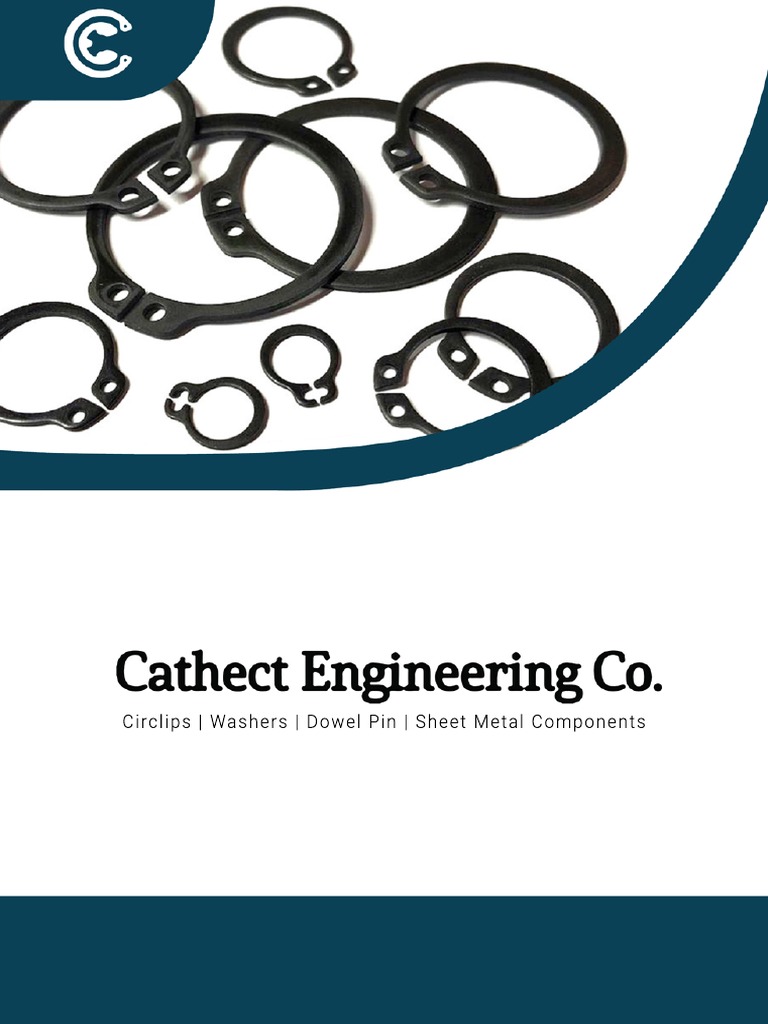 Circlips | PDF | Engineering | Materials