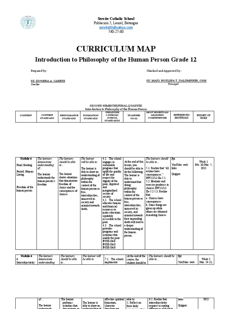 Grade 12 Philosophy Curriculum Guide | PDF | Learning | Noble Eightfold ...